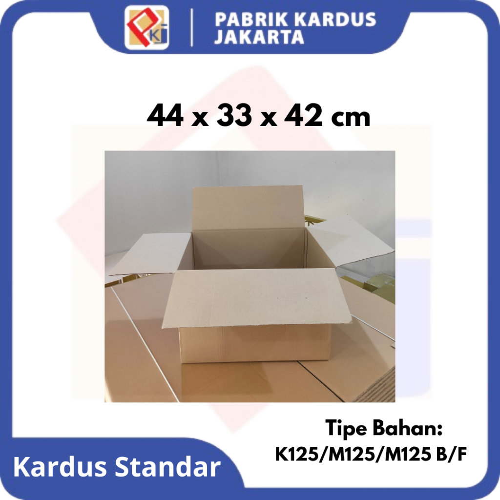 Jual Karton Box / Kardus / Ukuran 44x33x42cm /Dus besar / Karton Box ...