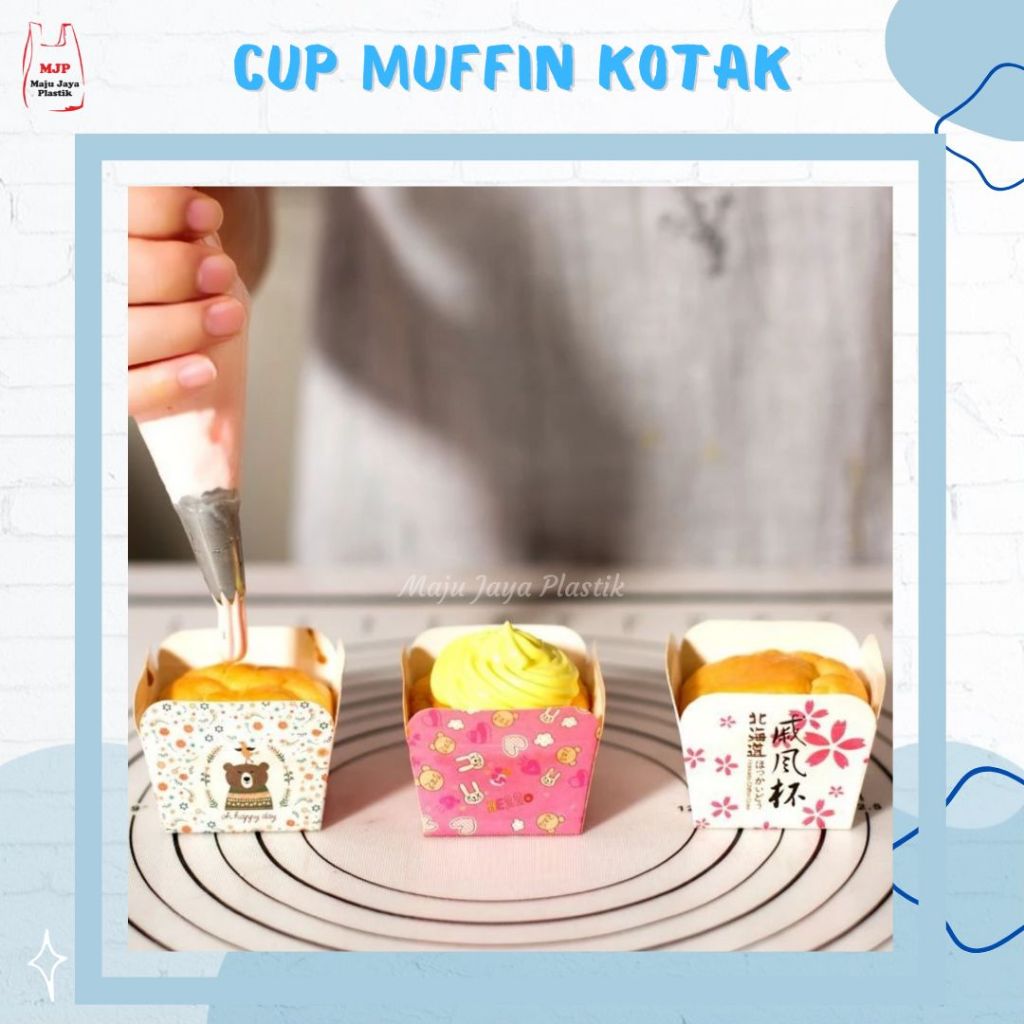 Jual PAPER CASE ROTI CUP MUFFIN BULAT SMALL MEDIUM cake case Cupcake ...