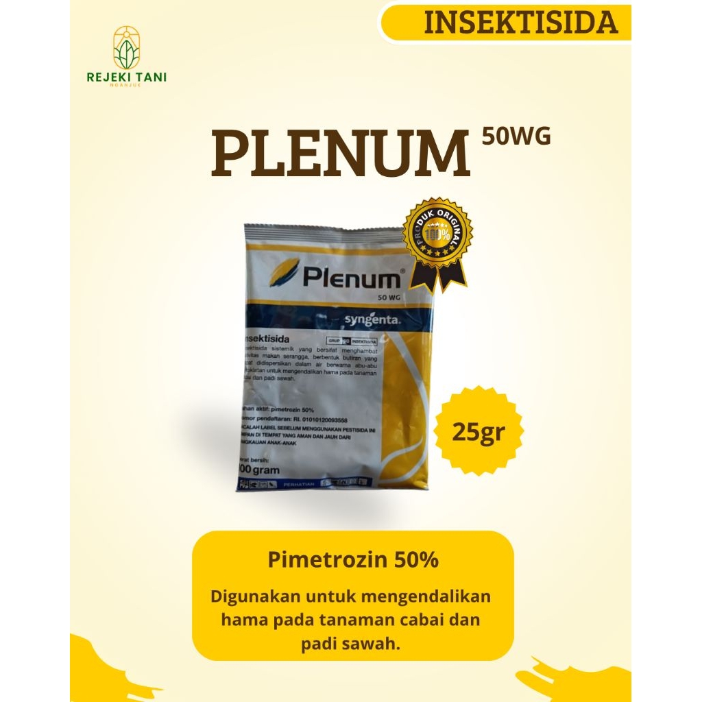 Jual Plenum 50WG-25gr|Insektisida wereng kemasan pabrik|Insektisida ...