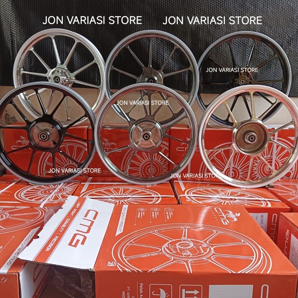 Jual VELG RACING ORIGINAL CMG EXACT 17X160 17X160 MX OLD JUPITER Z F1ZR ...