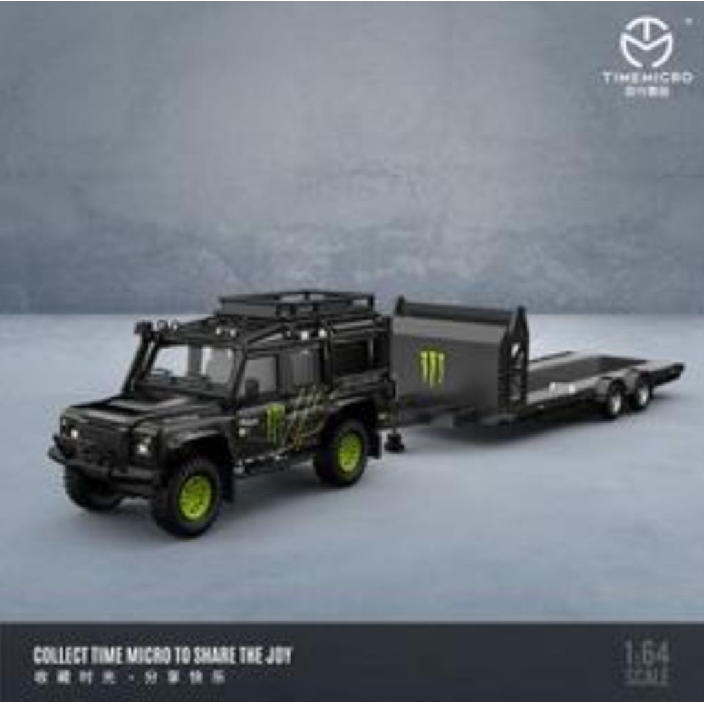 Jual time micro land rover defender with livery energy monster | Shopee ...