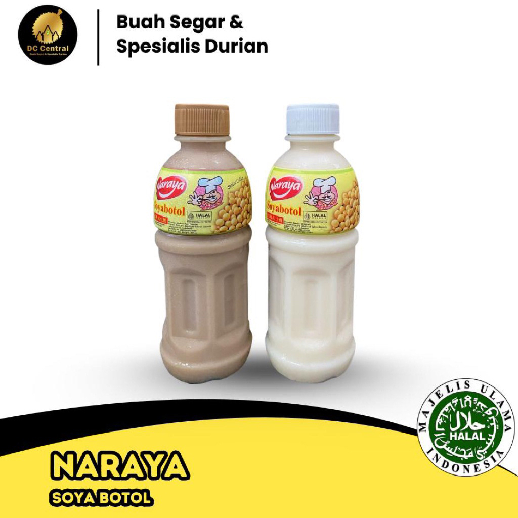 Jual Naraya Soya Botol Chocolate | Original | 220mll | Shopee Indonesia