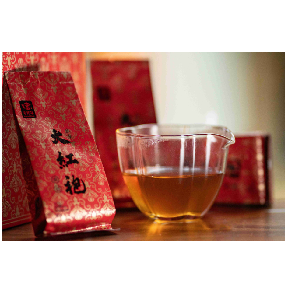 Jual MING BAO JI Chinese Tea C2032 satu Sachet Teh Da Hong Pao Daun Teh ...