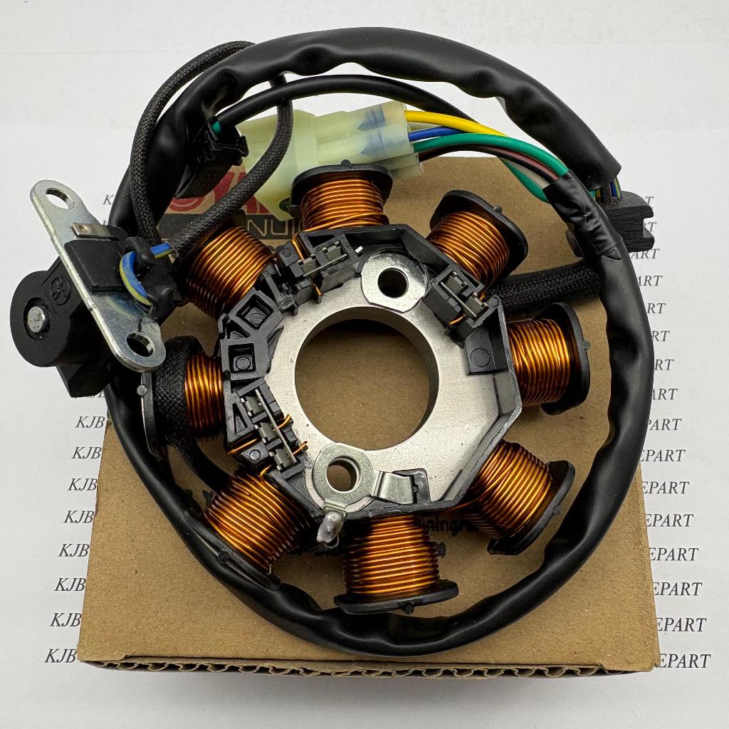 Jual 5D9-H1410-00 Spull Spool Stator Comp Yamaha Vega ZR, Jupiter Z NEW Original YGP | Shopee ...