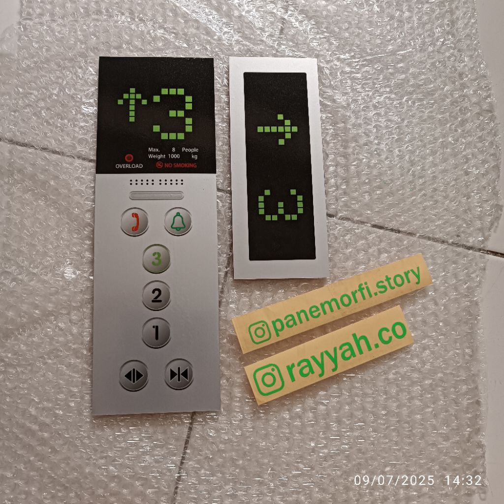 Jual Tombol Lift Mainan Dummy Panel Elevator Photo Box Self Photo ...