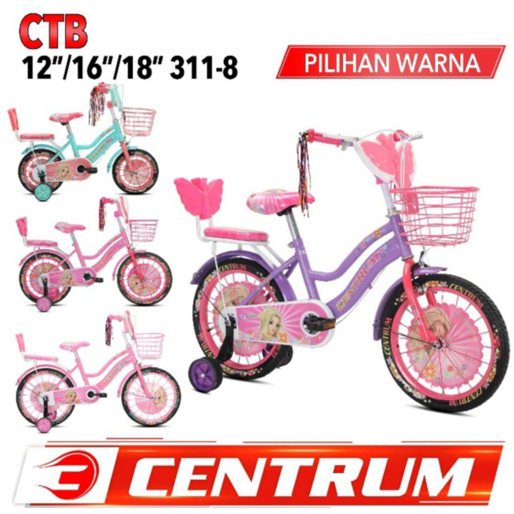Jual SEPEDA 12" INCH SEPEDA MINI ANAK CENTRUM | Shopee Indonesia