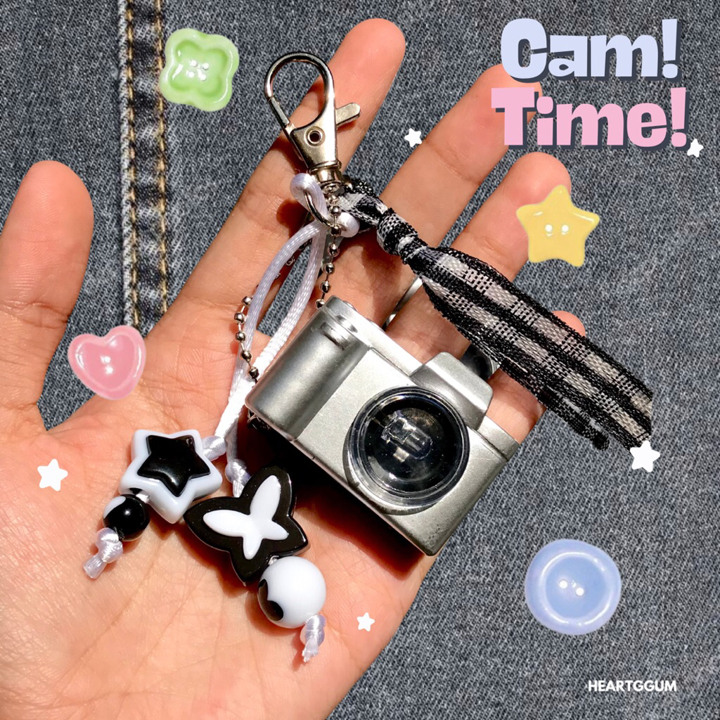 Jual Cam! Time! Keychain | BUKAN KAMERA ASLI CUMAN MAINAN | gantungan ...