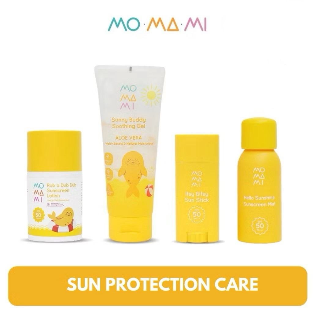 Jual MOMAMI Sun Protection Care | Perawatan Skincare Sunscreen Lotion ...