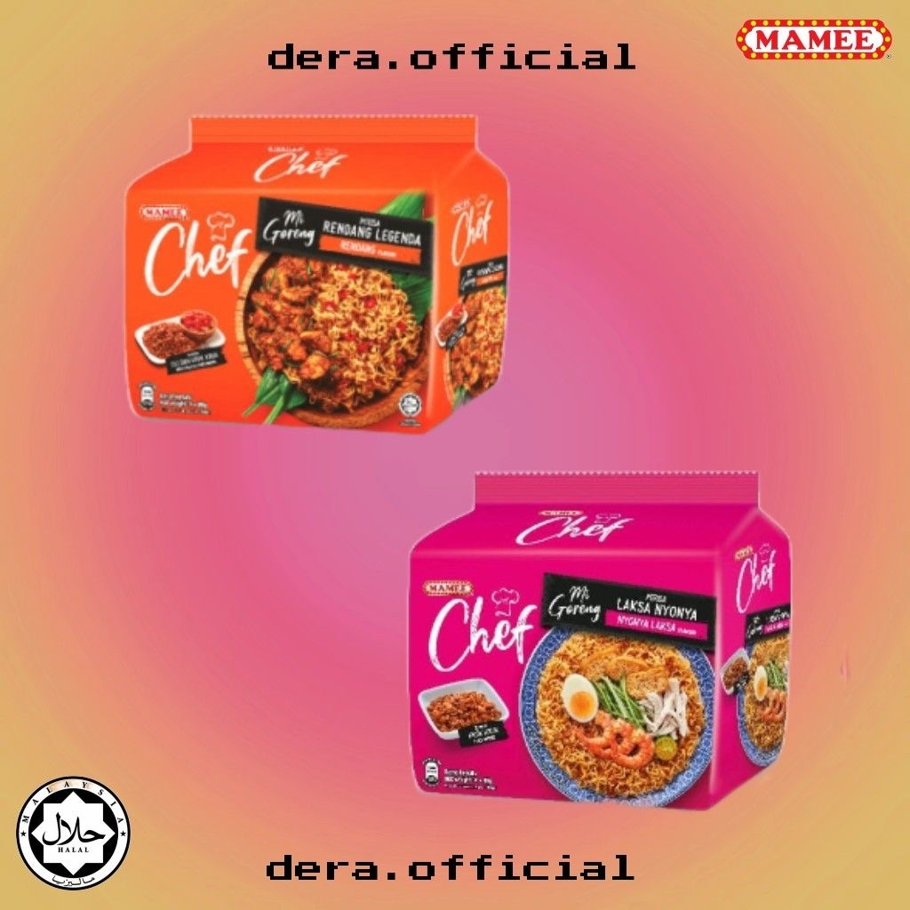 Jual Classica2106 Mie Mamee Chef Rendang Legenda & Laksa Nyonya ...