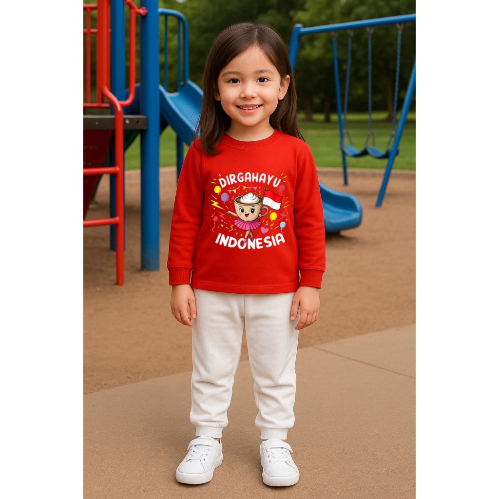 Jual Setelan Anak Cewek Anomali Ballerina Cappuccina Sweater Kam dan Jogger HUT RI 80 Stelan 17 ...