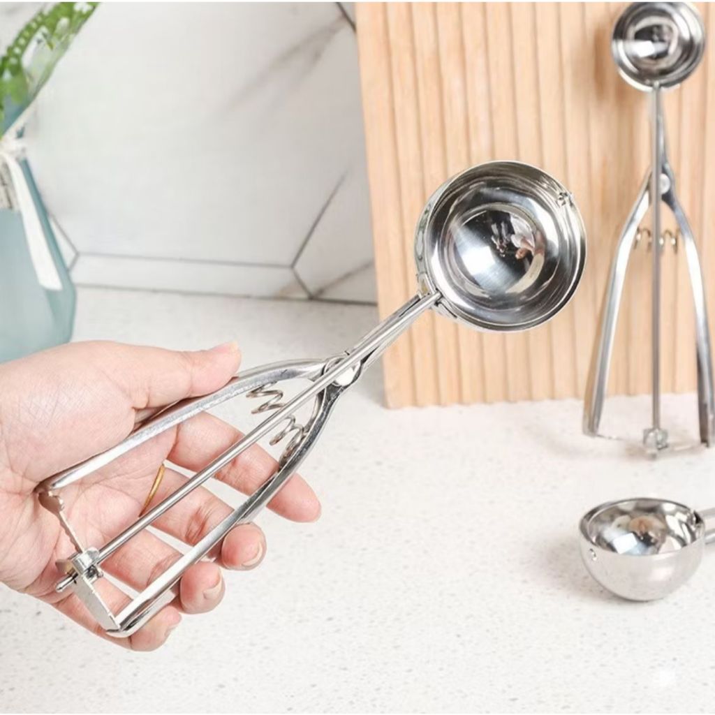 Jual Skop Ice Cream Stainless Steel Tebal HOME PRO | Shopee Indonesia