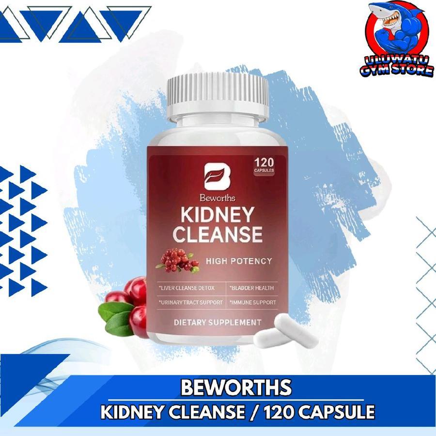 Jual Beworths USA KIDNEY & BLADDER CLEANSE Detox Ginjal 120 Kapsul ...
