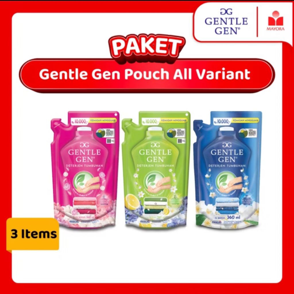 Jual Paket Gentle Gen 3 Pouch All Varian | Shopee Indonesia