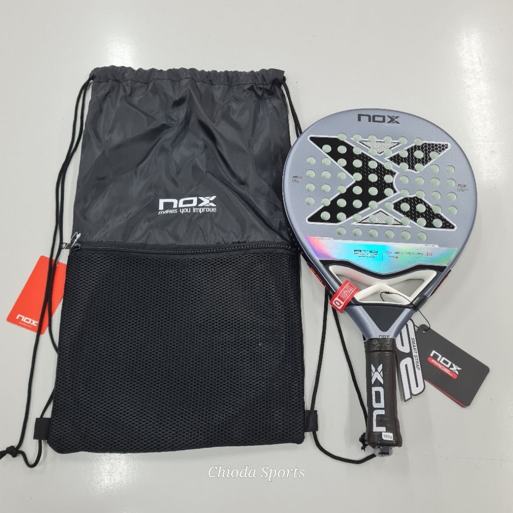 Jual Raket Padel Nox Pala AT10 Pro Cup Comfort fiber glass original ...