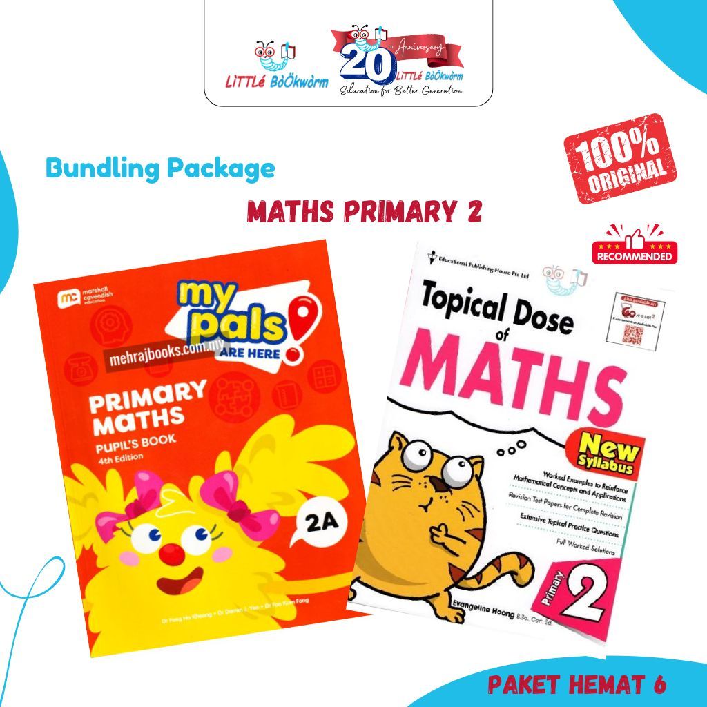 Jual PAKET BUNDLING MATH PRIMARY 2: MY PALS ARE HERE MATH PUPIL'S BOOK ...