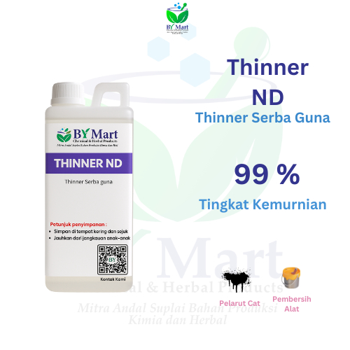 Jual BY KIMIA & HERBAL - Thinner ND Super / Thinner Serba guna / Tinner ...