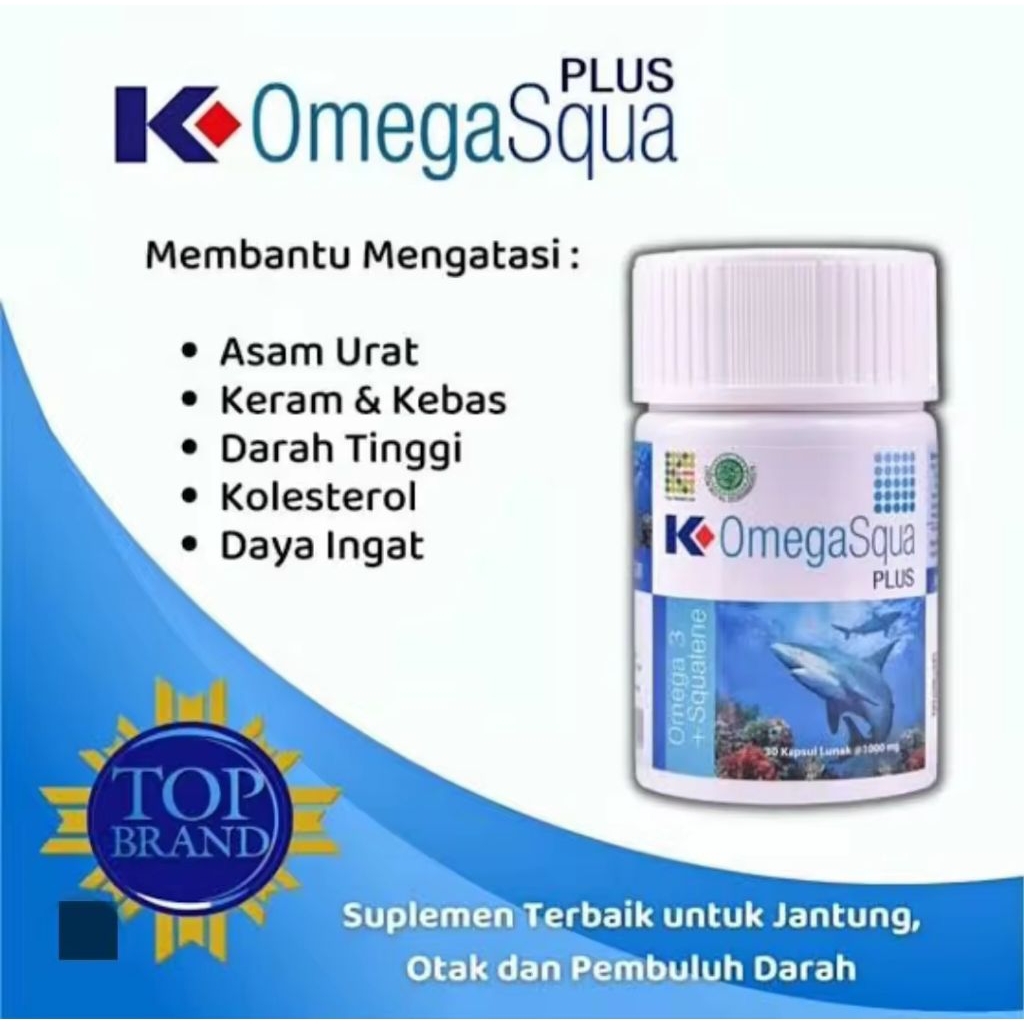 Jual 𝐎𝐅𝐅𝐈𝐂𝐈𝐀𝐋 𝐒𝐓𝐎𝐑𝐄 OMEGA SQUA PLUS ORIGINAL OMEGA 3 ASLI 30 SOFTGEL ...