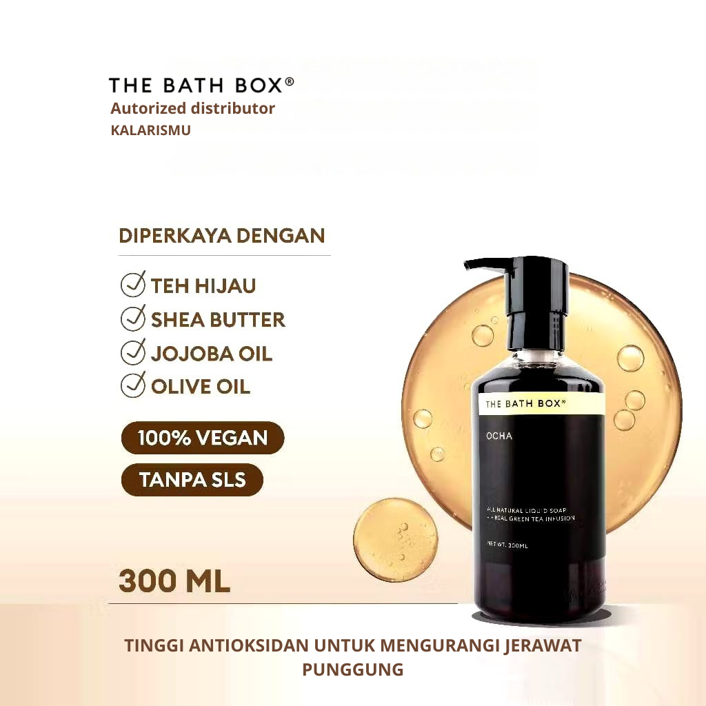 Jual The Bath Box Body Wash Ocha Liquid Soap 300ml | Shopee Indonesia