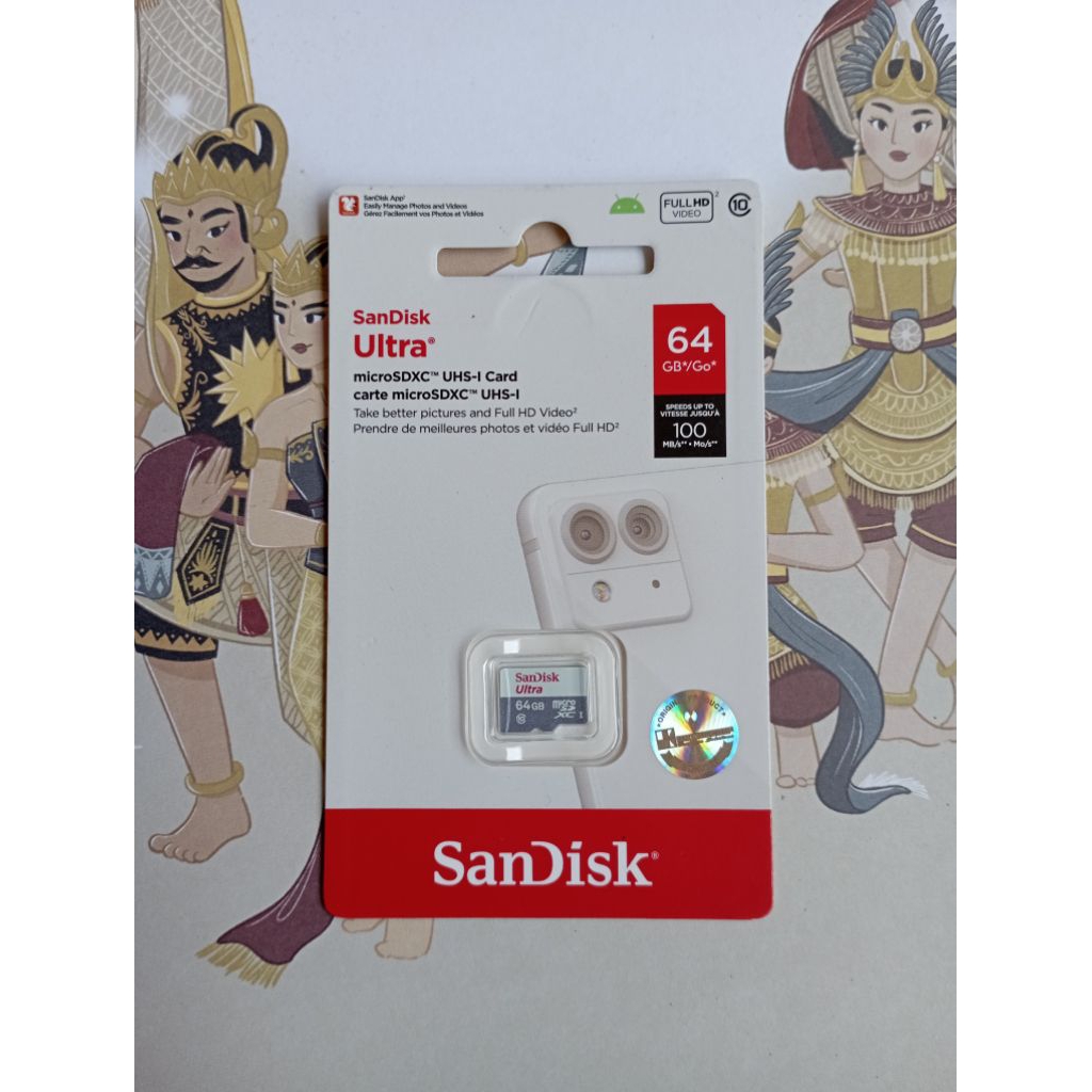 Jual MEMORI SANDISK ULTRA ORIGINAL 64GB 100MBPS | Shopee Indonesia