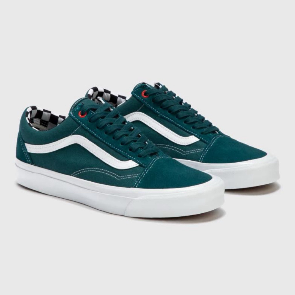 Jual Vans Vault x Ray Barbee OG Old Skool LX - Dark Teal | Shopee Indonesia