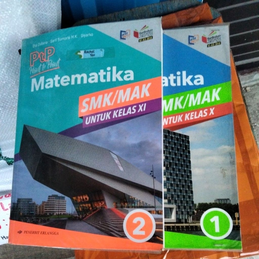 Jual matematika untuk SMK kelas 1 dan 2 OTP point to point | Shopee ...