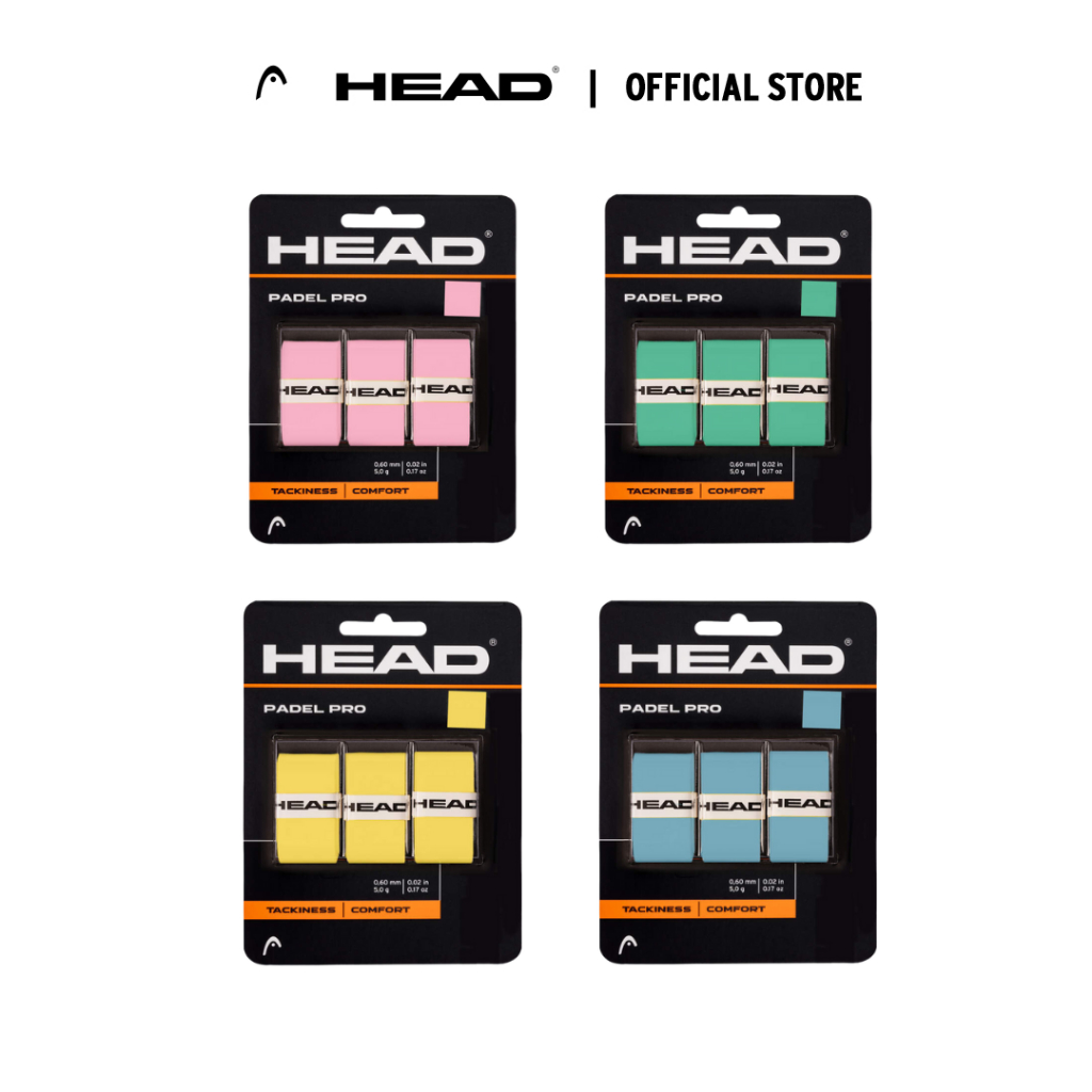Jual HEAD Padel Pro Overgrip 3 Pcs 285111 - Grip Padel (Multicolor ...
