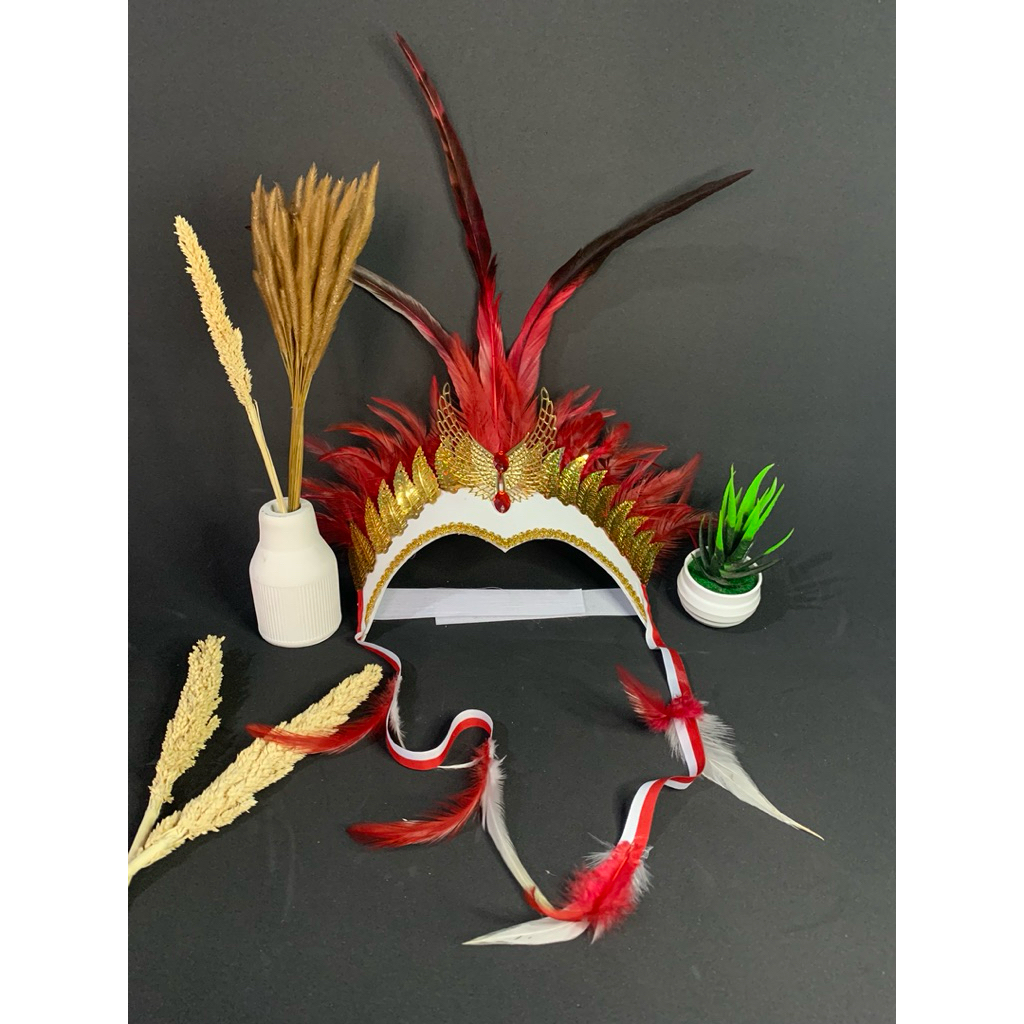 Jual Mahkota indonesia merah putih/mahkota karnaval/mahkota tari ...