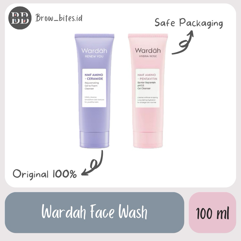 Jual WARDAH Renew You NMF Amino + Ceramide Rejuvenating Gel To Foam ...