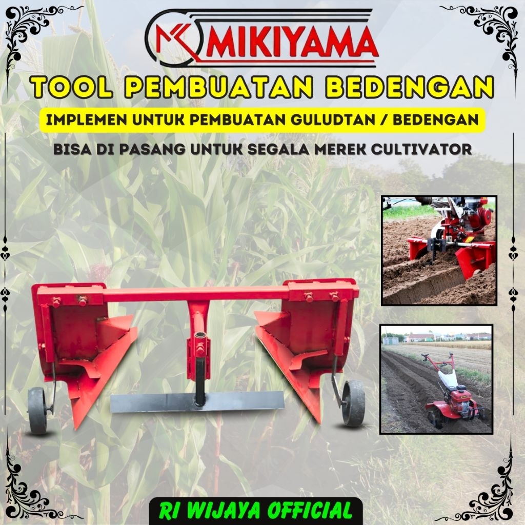 Jual IMPLEMENT PEMBUATAN BEDENGAN / TOOLS PEMBUAT GULUDTAN / ALAT ...