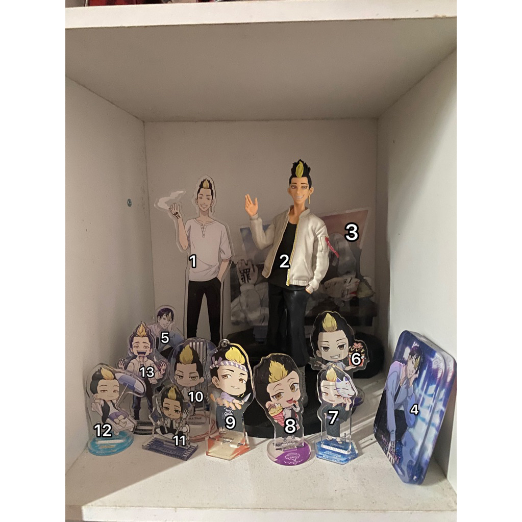 Jual Standee Figure Hanma Shuji Tokrev Tokyo Revengers Official Part 2 ...