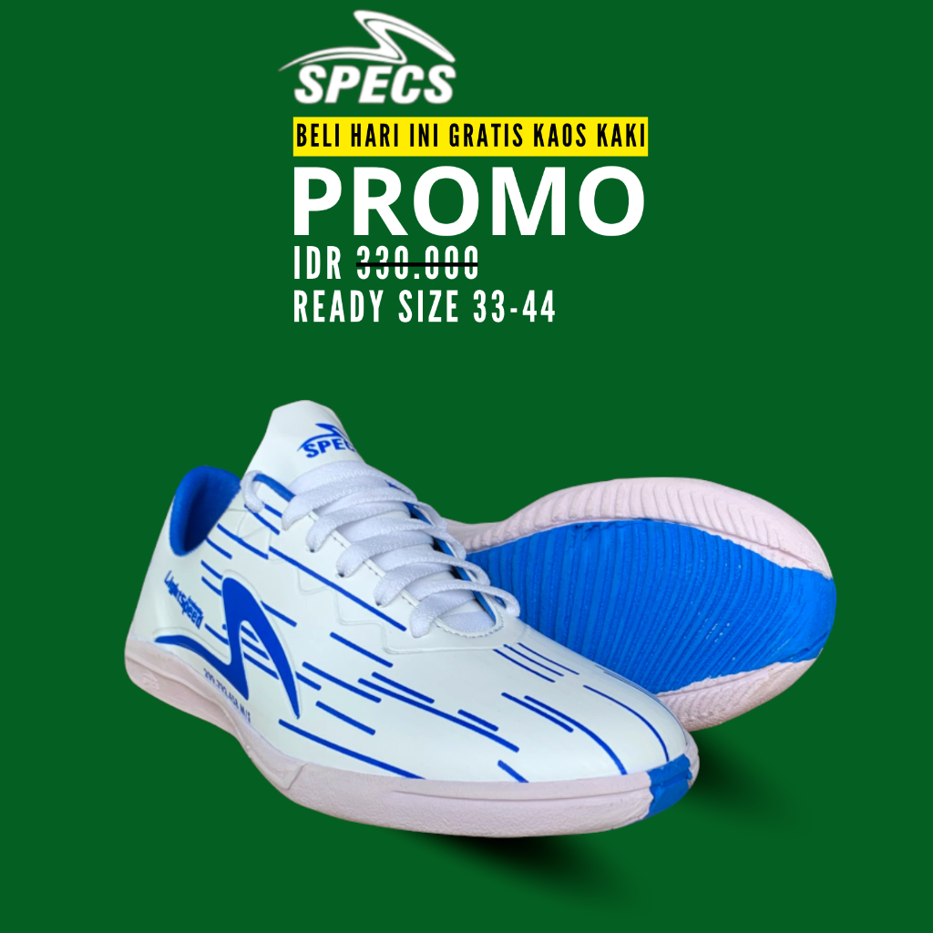 Jual Cod Sepatu Futsal Dewasa Dan Anak Specs LightSped Reborn Grade ...