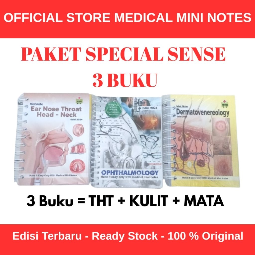 Jual Original Update | Medical Mini Notes - Paket Spesial Sense (THT ...