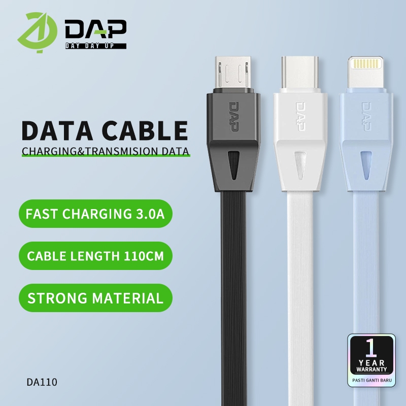 Jual DAP Dl Series Kabel Data Micro, Type C & Lightning 3.0A Fast ...