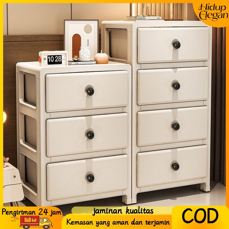 Jual laci susun lemari plastik susun drawer organizer laci lemari ...