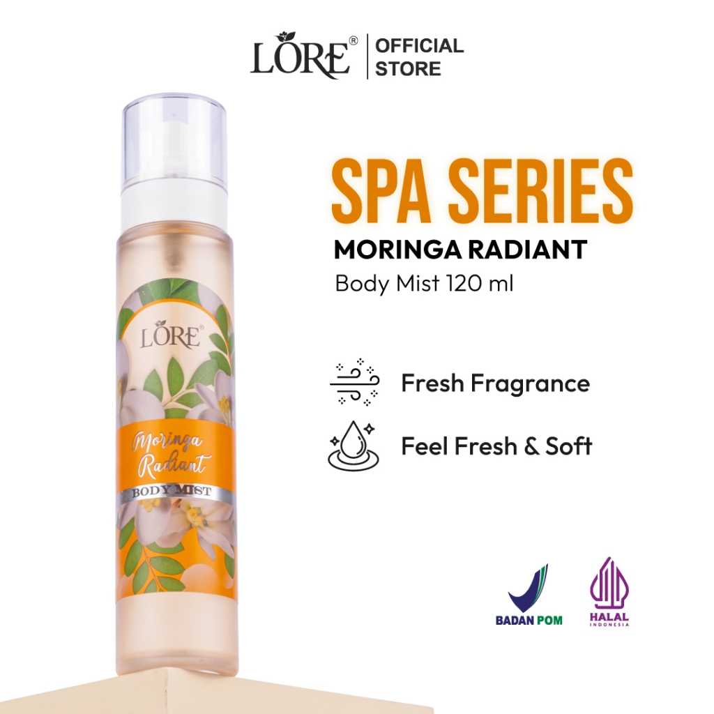 Jual LORE Moringa Radiant Body Mist - Body Mist Awet Tahan Lama ...