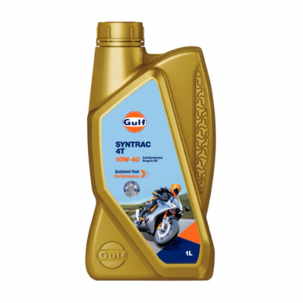 Jual OLI 1L SYNTRAC 4T 10w40 GULF [ ORIGINAL NEW!! ] | Shopee Indonesia
