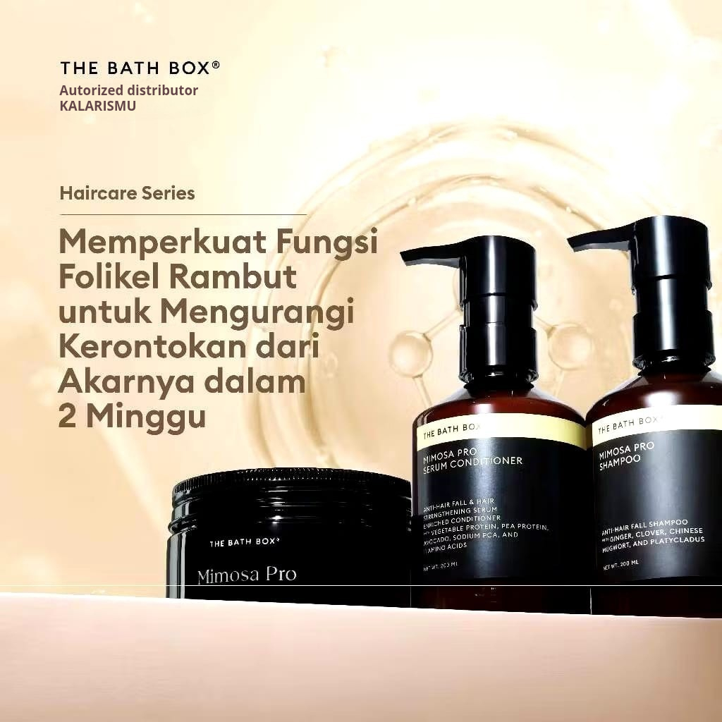 Jual The Bath Box Mimosa Pro Haircare (Rambut Rontok, Menguatkan Rambut ...