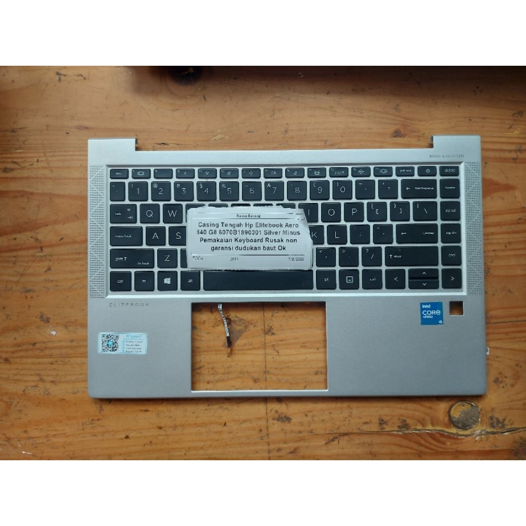 Jual Casing Tengah HP Elitebook Aero840 G8 6070B1890301 Silver Minus ...
