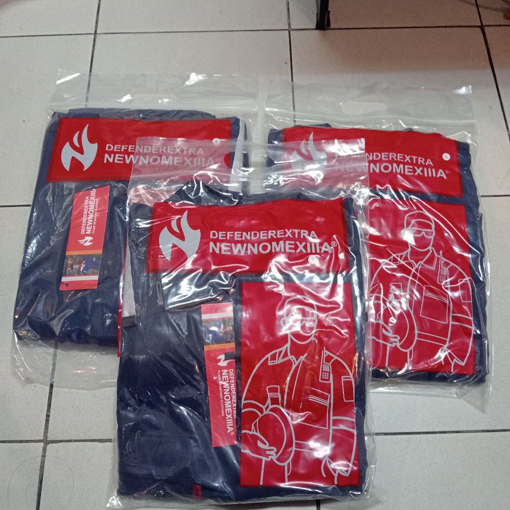 Jual Wearpack New Nomex IIIA Extra Defender Biru Navy / New Nomex ...