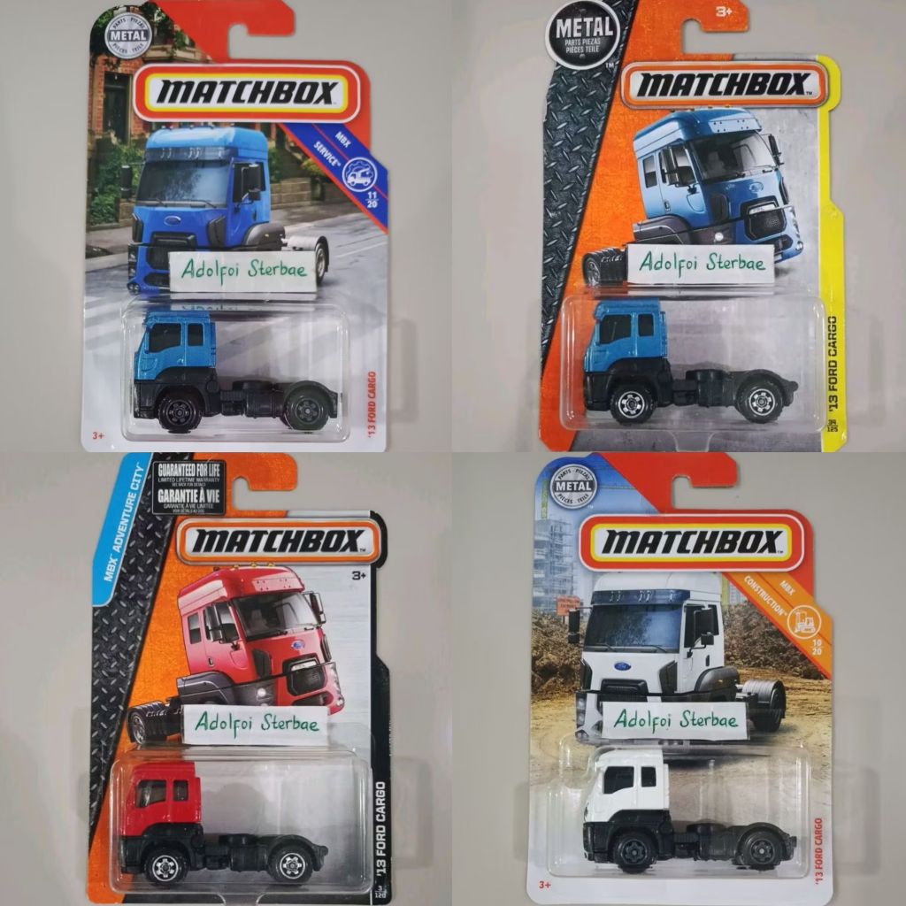 Jual matchbox '13 ford cargo mbx construction mbx adventure city mbx ...