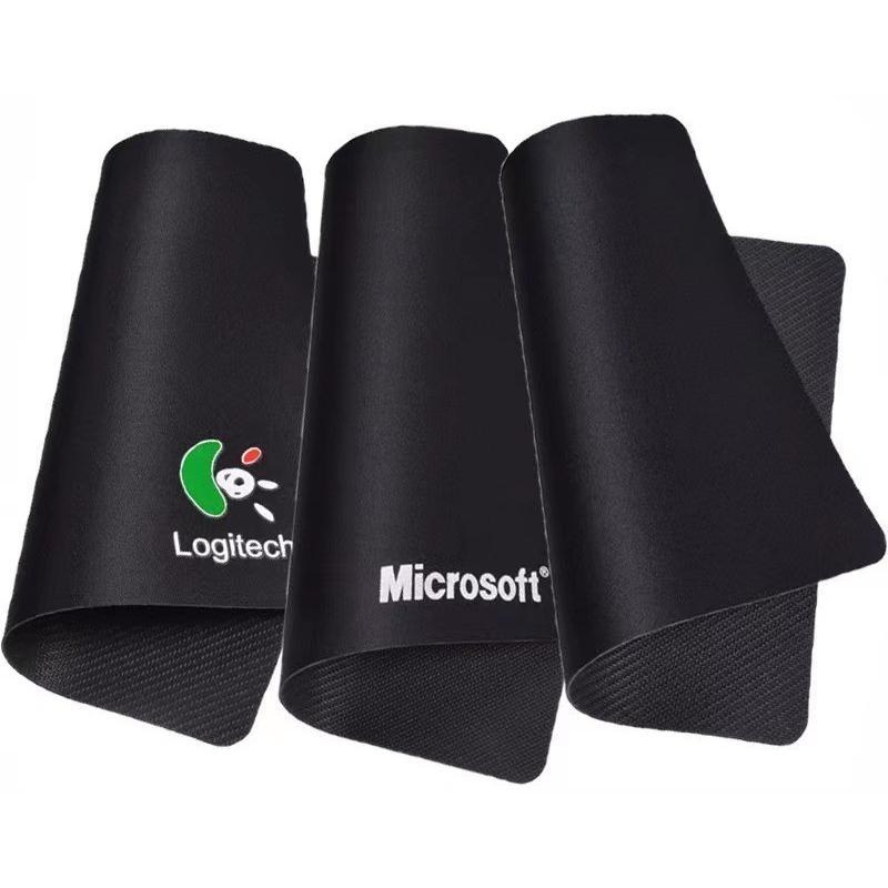 Jual Mousepad Standart with Logo Microsofttt / Mousepad Logo Logitechhh | Shopee Indonesia