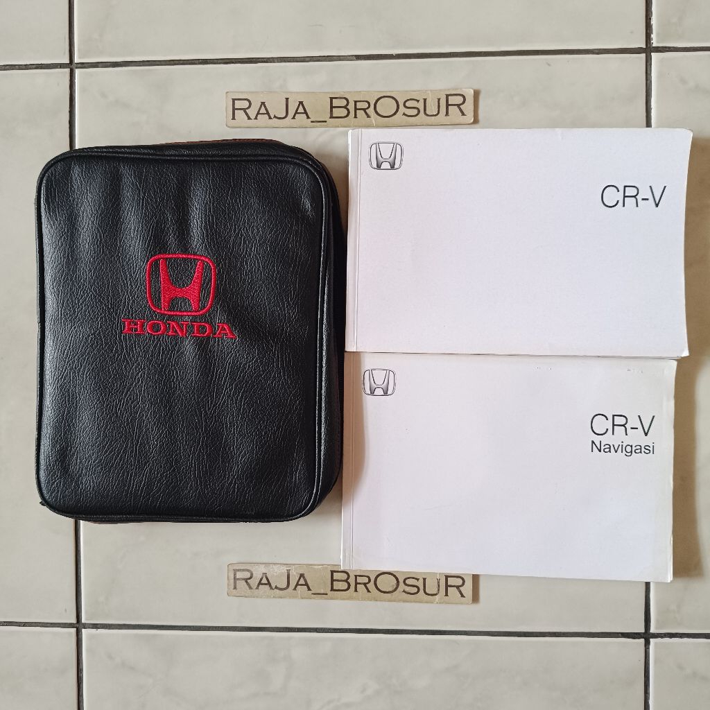 Jual Buku Pedoman Pemilik Owners Manual Book Honda CRV CR V RM1 RM3 Free tas ORI Original 1 Set ...
