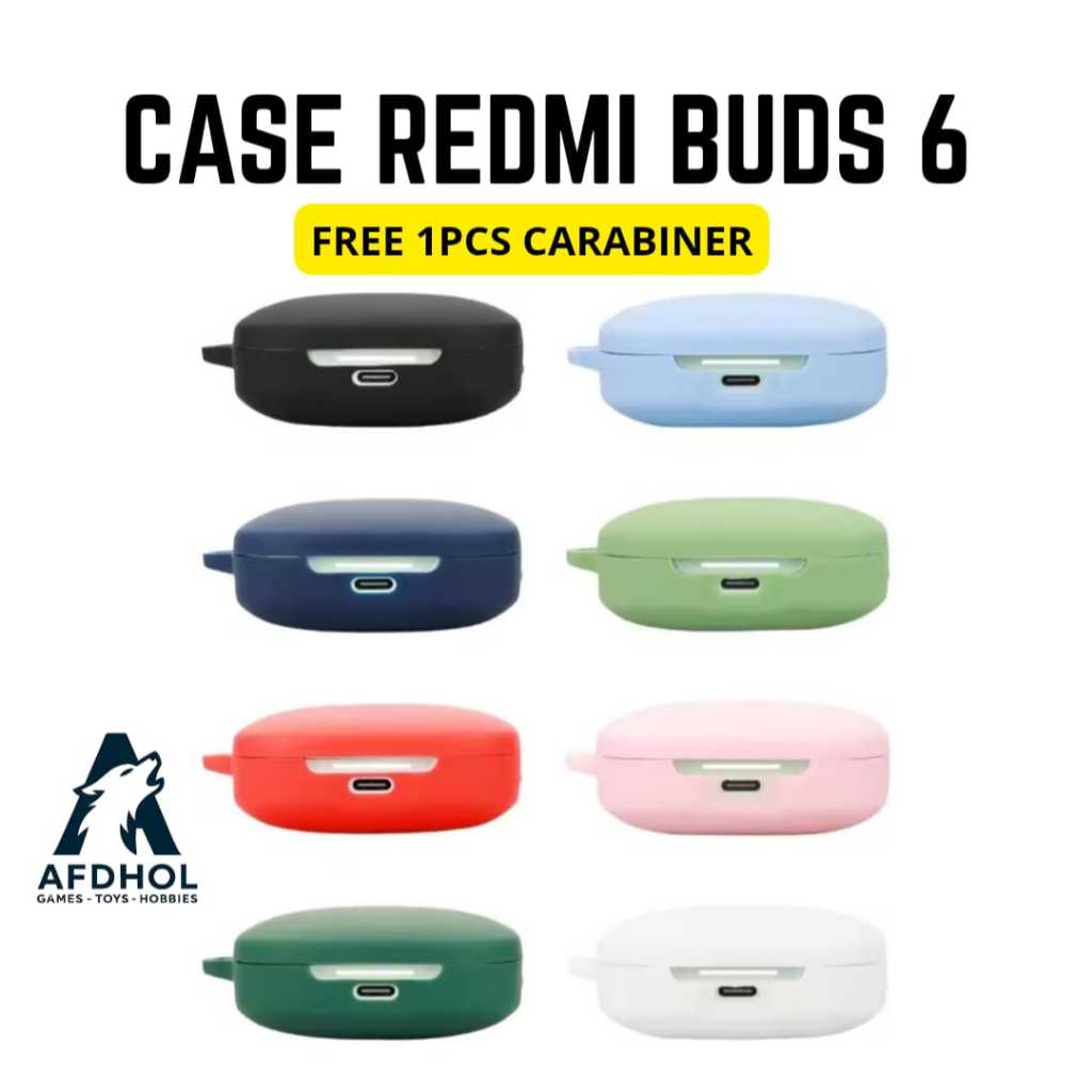 Jual BUMPER SOFT CASE XIAOMI REDMI BUDS 6 TWS CASING COVER SILICONE ...