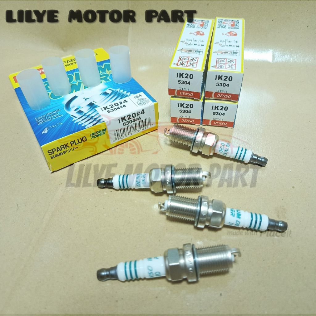 Jual BUSI IRIDIUM DENSO KIA RIO CARNIVAL CARENS SPORTAGE SHUMO ORI IK20 ...