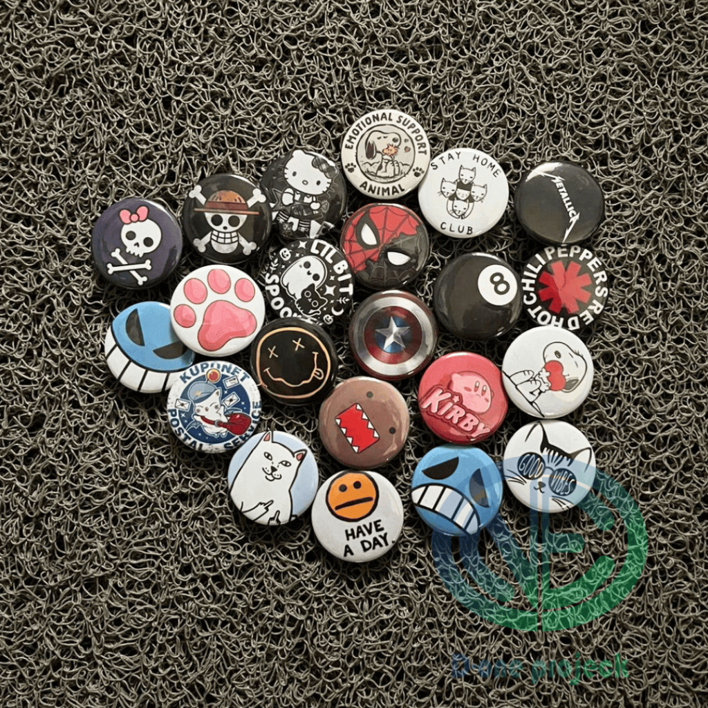 Jual Pin Bros 32mm Karakter Lucu Kartun Band Logo Unik – Pin Badge ...
