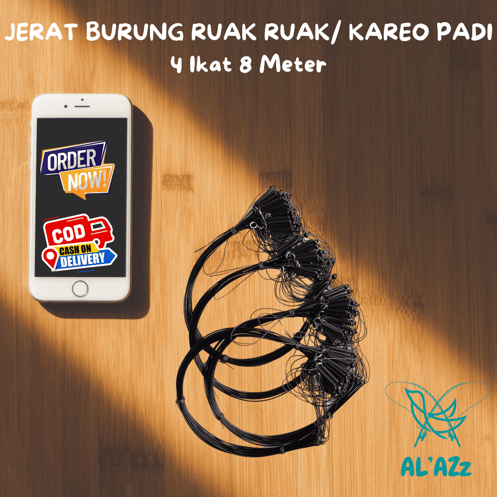 Jual Racik/jerat burung ruak ruak,peruk, kareo padi,sintar sawah ...