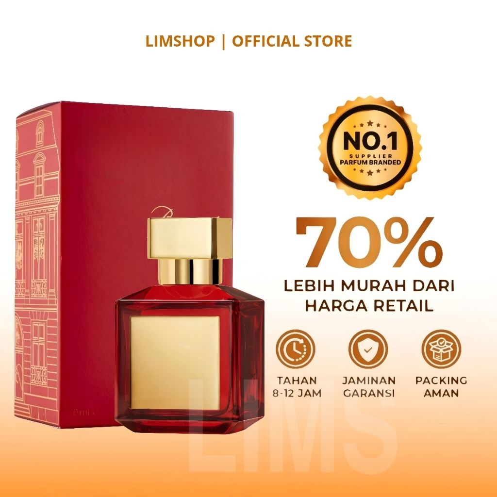 Jual [ 100% ORI ] SALE PARFUM BAKKA RED 70ML - 200ML EXTRAIT PARFUM ( BARCODE TEMBUS ) | Shopee ...