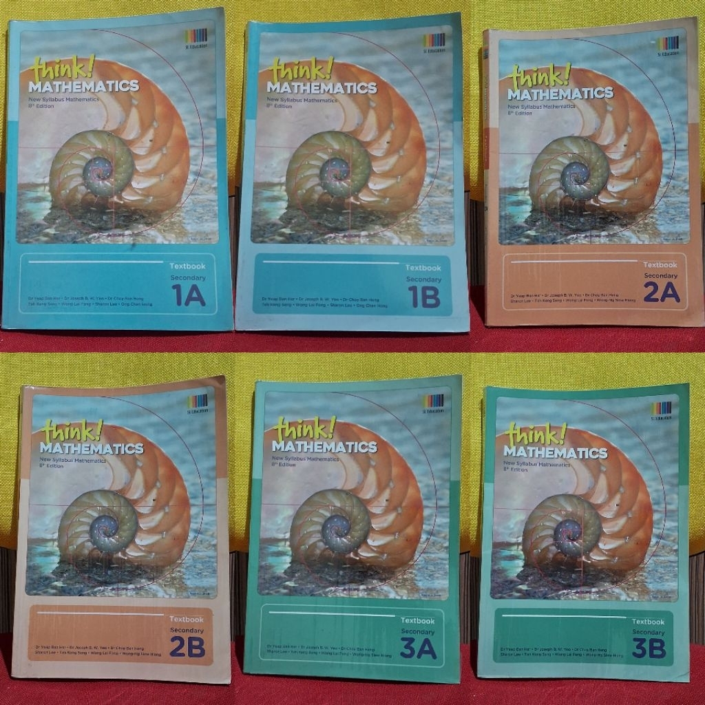 Jual BUKU THINK MATHEMATICS TEXTBOOK 1A 1B 2A 2B 3A 3B | Shopee Indonesia