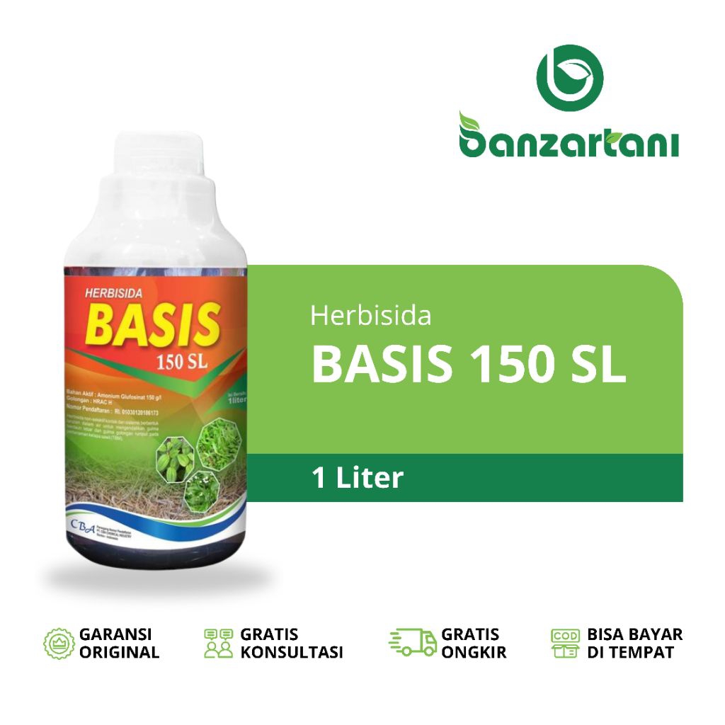 Jual Banzartani - Herbisida Basis 150 SL 1 Liter | Shopee Indonesia