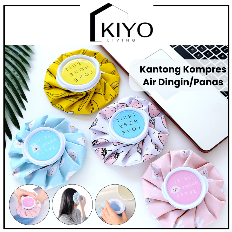 Jual KIYO Kantong Kompres Es Air Panas Dingin Ice Bag Kompres Demam Hot Cold Compress Ice Pack ...